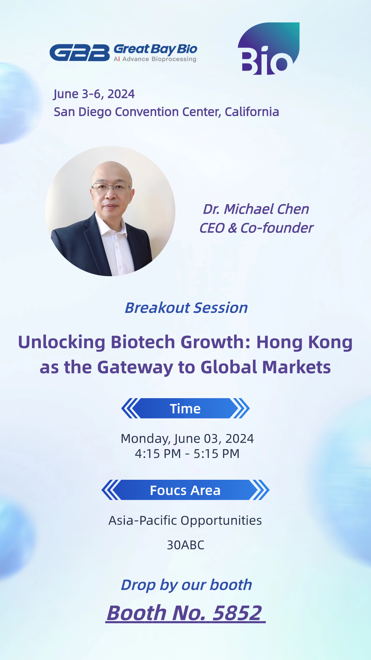 Join us at BIO International Convention 2024News